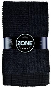 Černý ručník Zone Classic, 50 x 70 cm