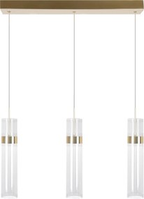 XXXLutz ZÁVĚSNÉ LED SVÍTIDLO, 120/60/6 cm - Online Only svítidla - 004462009802