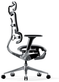 Ergonomická židle DIABLO V-MASTER: černo-šedá Diablochairs