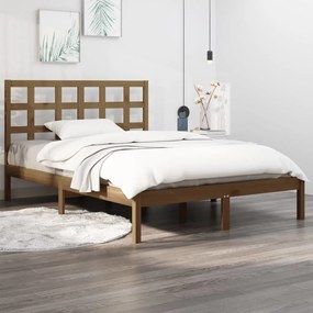 vidaXL Rám postele masivní dřevo 120 x 200 cm [3105468] Barva: Přírodní
