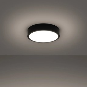 Sollux Lighting Stropní svítidlo ONYX 30 černá LED 3000K