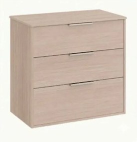 Roca Optica koupelnová skříňka bez umyvadla 78,5x75,7x45,5 cm světlý dub OPTDESK803ZJ
