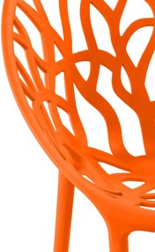 Sada 4 ks židle Hope – oranžová