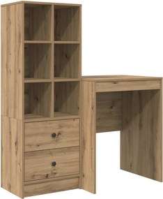 Stůl Artisanový dub 105,5 x 50 x 127 cm 2 ks 3337344