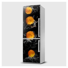 E-shop24, Pi51SL316, Rozměr 65x180 cm, Fototapeta samolepící na lednice - Pomeranč