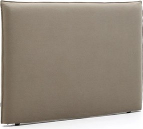 Taupe čalouněné čelo postele 180x118 cm Jaira – Kave Home