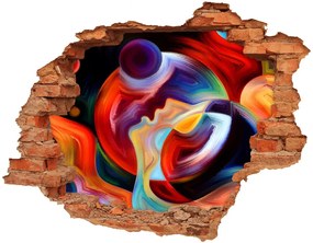 Wallmuralia Díra 3D fototapeta na stěnu Abstrakce 90x70 cm