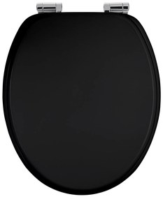 WC sedátko s automatickým spouštěním černé 108584