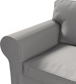 Potah na pohovku IKEA  Ektorp 2-místná, nerozkládací barva šedá látka pletený vzor