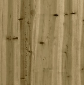 vidaXL 3dílná zahradní sedací souprava bílá masivní borovice [825533] Barva: Přírodně impregnované
