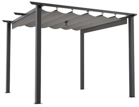 JAKS Zahradní altánek pergola 3 x 3 m Barevné varianty: šedá