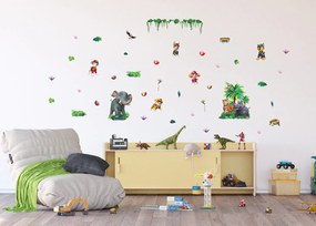 Dětská samolepka na zeď Tlapková Patrola Džungle | 42.5 x 65 cm | DDKM1675
