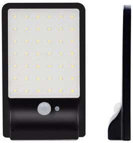 APT Venkovní LED lampa se senzorem pohybu a soumraku - černá, ZD45B