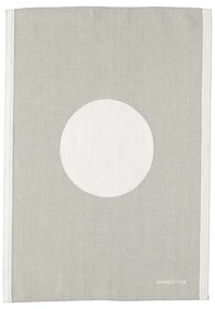 Utěrka s příměsí lnu 46x66 cm Vera Warm Grey – Pappelina