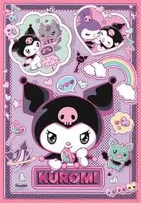 CLEMENTONI Puzzle Kuromi / 1000 dílků / pro dospělé