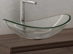 skleněné umyvadlo MINERVA 08 - 50cm