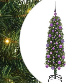 Umělý vánoční stromeček Zelená 120 cm PVC, ocel a plast 3394927