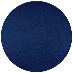 Hans Home | Kusový koberec Nasty 104447 Darkblue - 133x133 (průměr) kruh