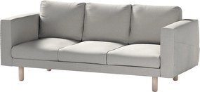 Potah na pohovku IKEA Norsborg 3-místná barva šedá látka pletený vzor