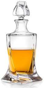 Crystal Bohemia Karafa na whisky QUADRO 0,77 l