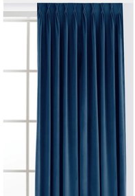 Modrý sametový dimout závěs 200x250 cm Velto – Filumi
