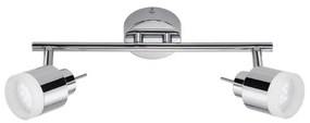 Briloner | Briloner 2733-028 - LED Koupelnové bodové svítidlo SPLASH 2xLED/4W/230V | BL0742