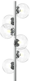 ONLI - Stojací lampa KIMBERLY 6xG9/6W/230V lesklý chrom