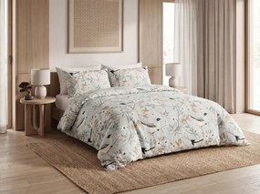 Povlečení z mikrovlákna FLORIBIRD zelené Rozměr povlečení: 70 x 90 cm | 140 x 220 cm