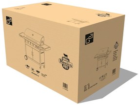 G21 zahradní plynový gril MEXICO BBQ