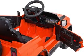 Elektrické autíčko Land Rover Defender oranžové