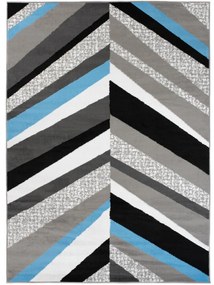Kusový koberec PP Rico šedomodrý 180x250cm