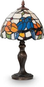Brilagi - Tiffany vitrážová stolní lampa JUNGLE 1xE27/60W/230V