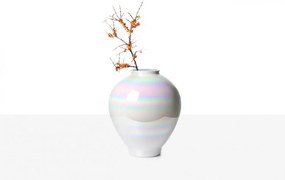 Váza Cher - design Daniel Piršč, porcelán, perleťová