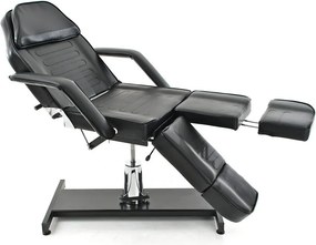 Hydraulické kosmetické lehátko Split – černá