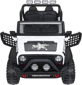 Elektrické autíčko Jeep BEAST 4x4 bílé