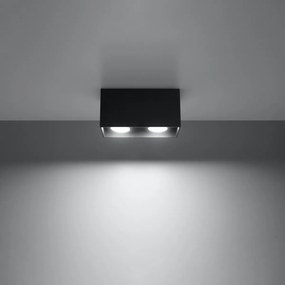 Sollux Lighting Stropní svítidlo QUAD černé