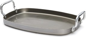 Oválná pánev ke grilování Plancha de Buyer MINERAL B 38x26cm hladká