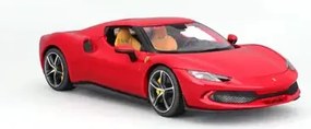 Bburago RACE+PLAY Ferrari 296 GTB červená / 1:18 / od 3 let