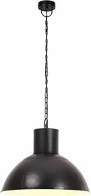 Závěsné svítidlo 25 W černé kulaté 48 cm E27 320565