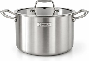 Elmich Velký nerezový hrnec Tria 28 cm (10 l)