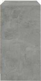 Příborníky 2 ks betonově šedé 70 x 41 x 75 cm dřevotříska 3098092