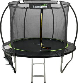 Trampolína LEAN Sport Max 305 cm černo-zelená