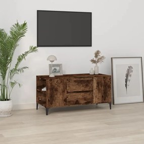 TV skříňka kouřový dub 102x44,5x50 cm kompozitní dřevo