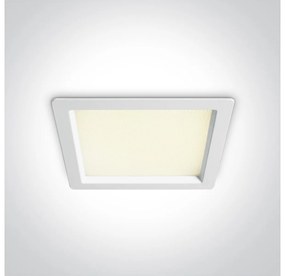 ONE Light 50115UV/W zapuštěné LED svítidlo 50115UV, bílé, 15W, 3000K, 4000K, 6000K, 230V, 14,5cm, IP44