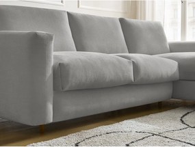 Šedá rohová pohovka Nouveau Cocoone – Bobochic Paris