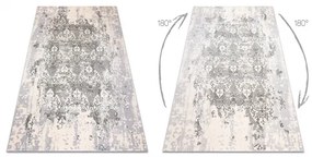 koberec CORE W3824 Ornament Vintage Strukturální, dvě úrovně roun velikost 160x220 cm | krásné koberce cz