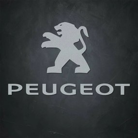 DUBLEZ | Dřevěný nápis a logo - Peugeot