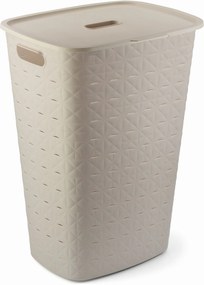 CURVER SOFTEX 56L Koš na špinavé prádlo 34 x 43,8 x 59,9 cm, béžový 00571-Z67