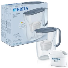 Brita Filtrační konvice Style Essential s filtrem Maxtra Pro Pure Performance, 2, 4 l, šedomodrá 1057790