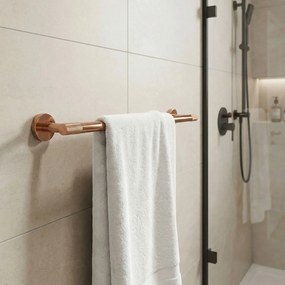 Rea Modern, koupelnový věšák na ručník 60cm, 6603, měděná lesklá, REA-98070